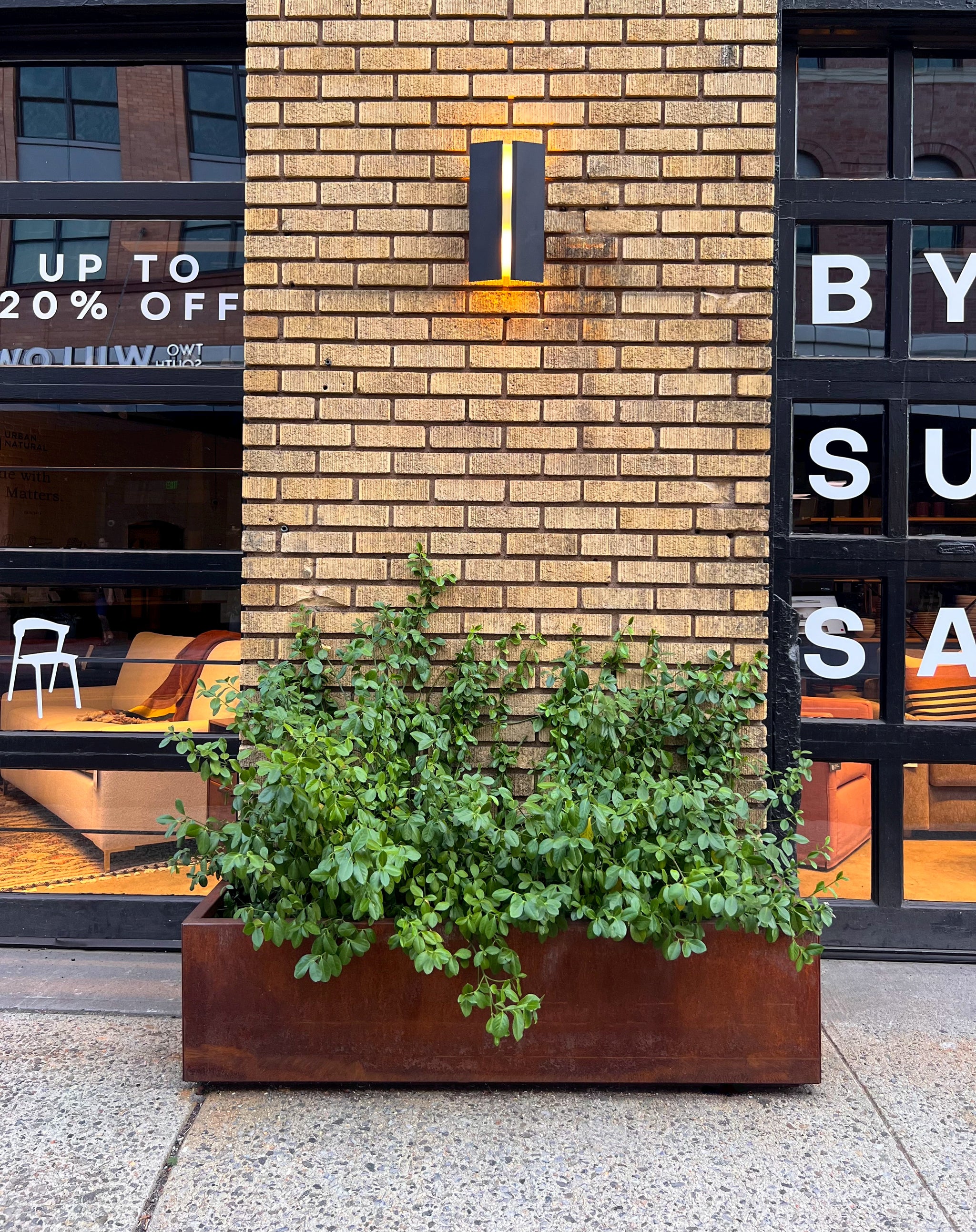 Rectangular Corten Planter – Cortzen